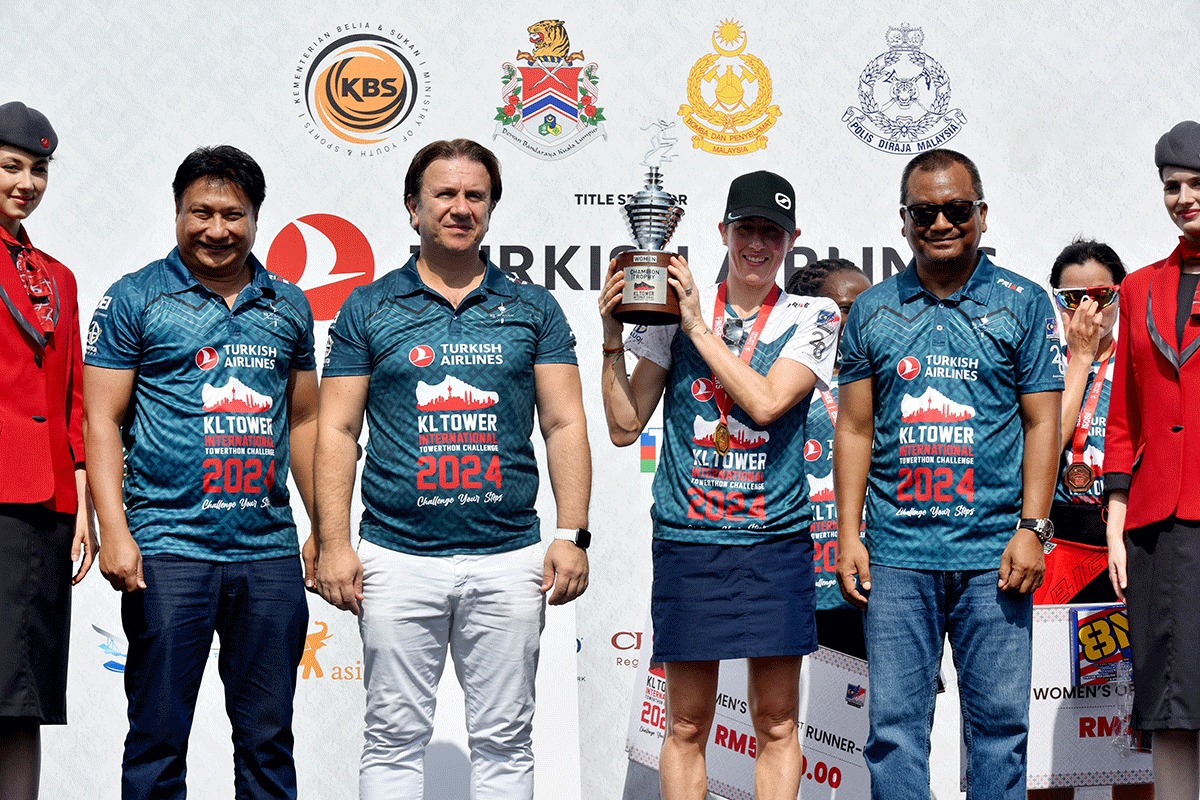 Rekod dan Juara Baru di Turkish Airlines KL Tower International Towerthon Challenge 2024 | mDaily
