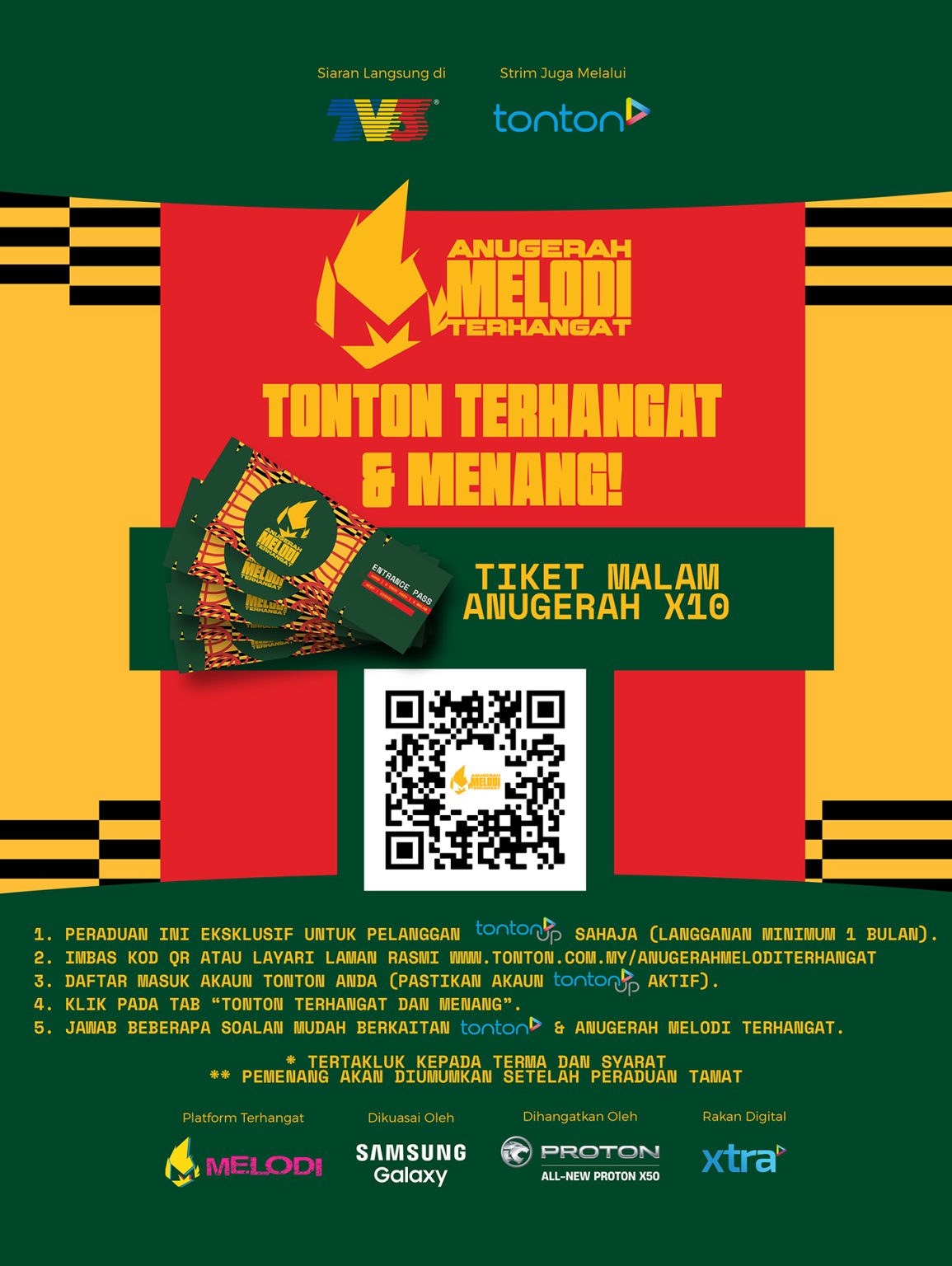 Anugerah Melodi Terhangat 2025: Kuasa Di Tangan Peminat, Undi Sekarang ...