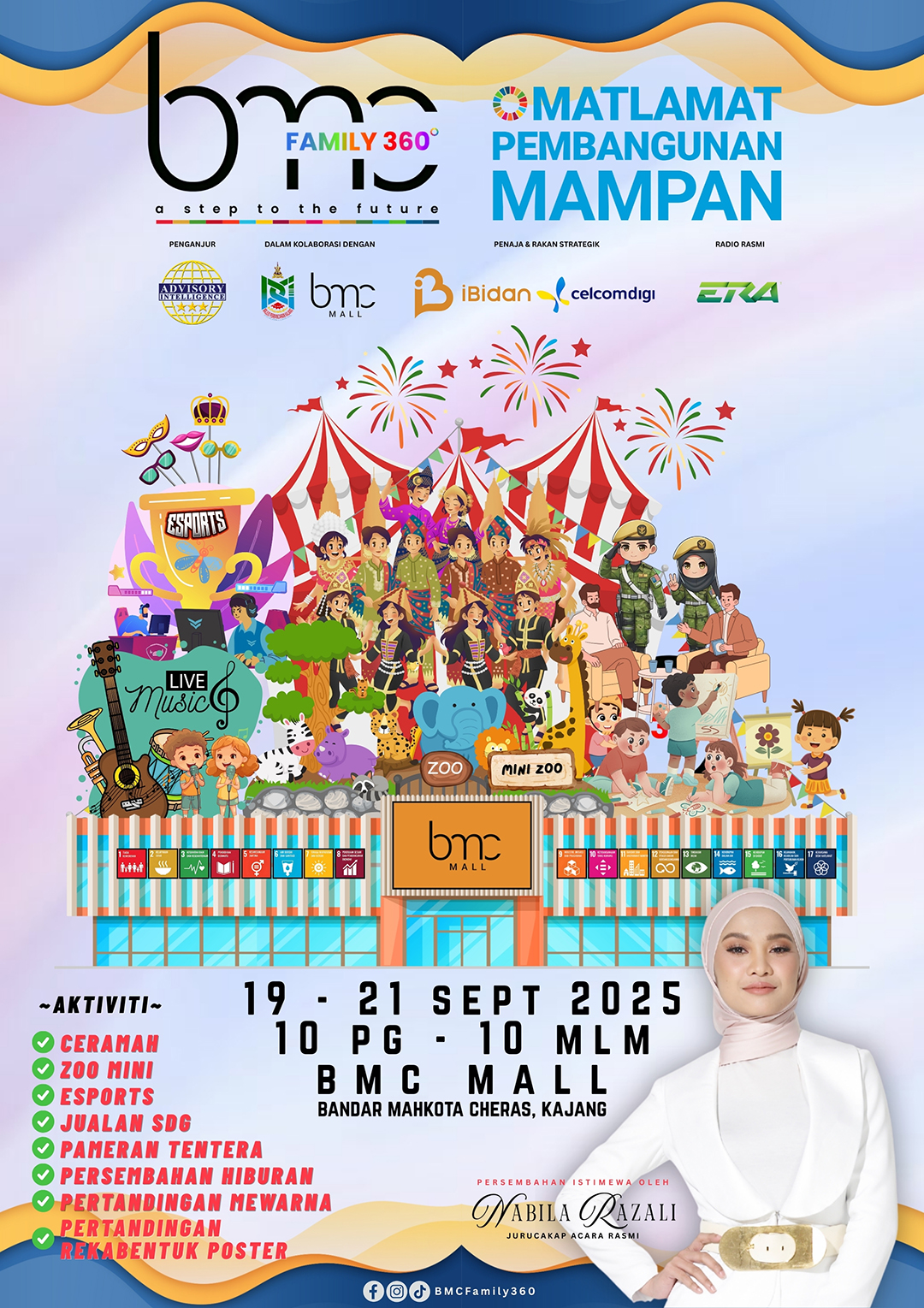 Jom Sertai Nabila Razali Di BMC Family 360° Di Bandar Mahkota Cheras ...
