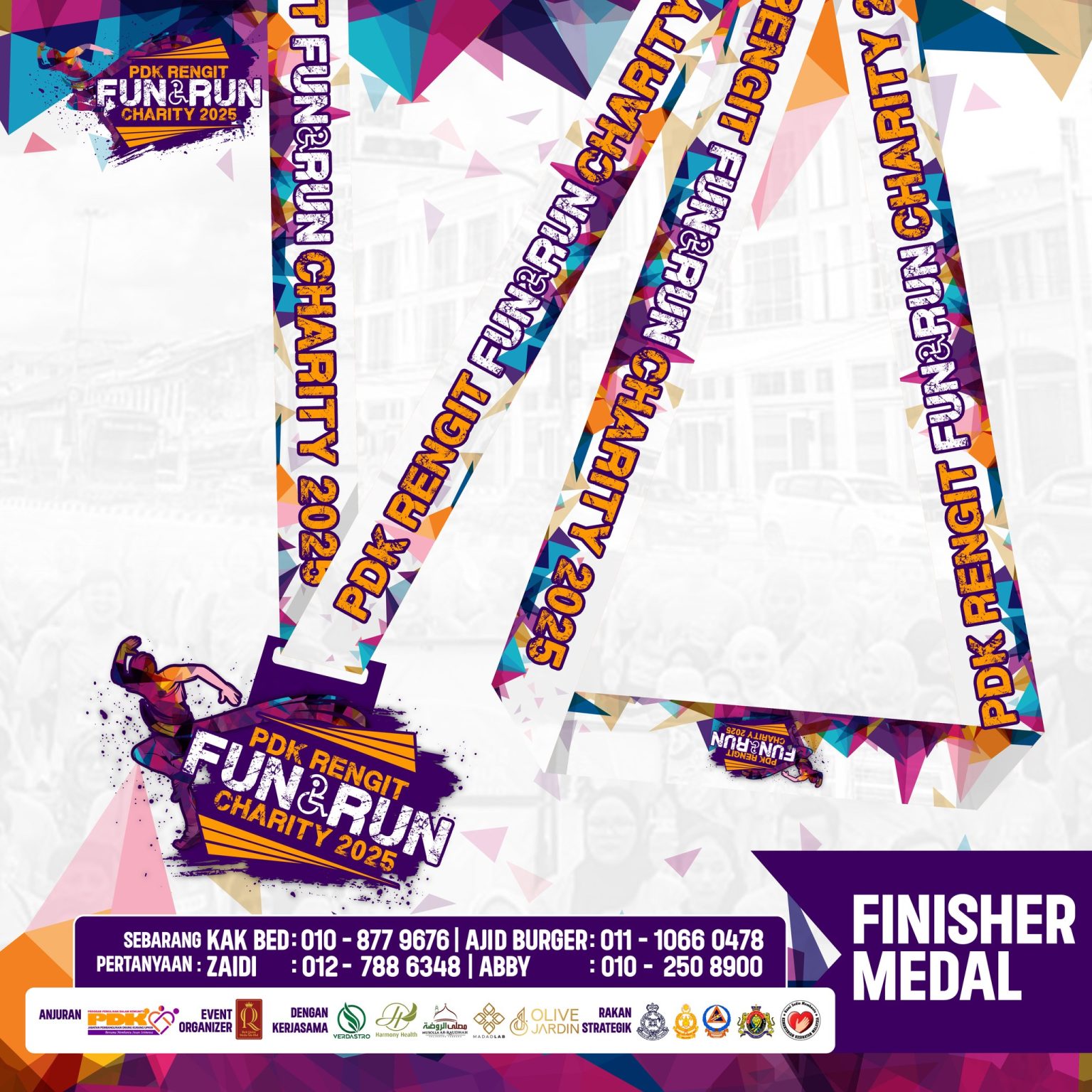 PDK Rengit Fun Run Charity 2025: Larian Amal Bantu Dana Pendidikan Anak ...
