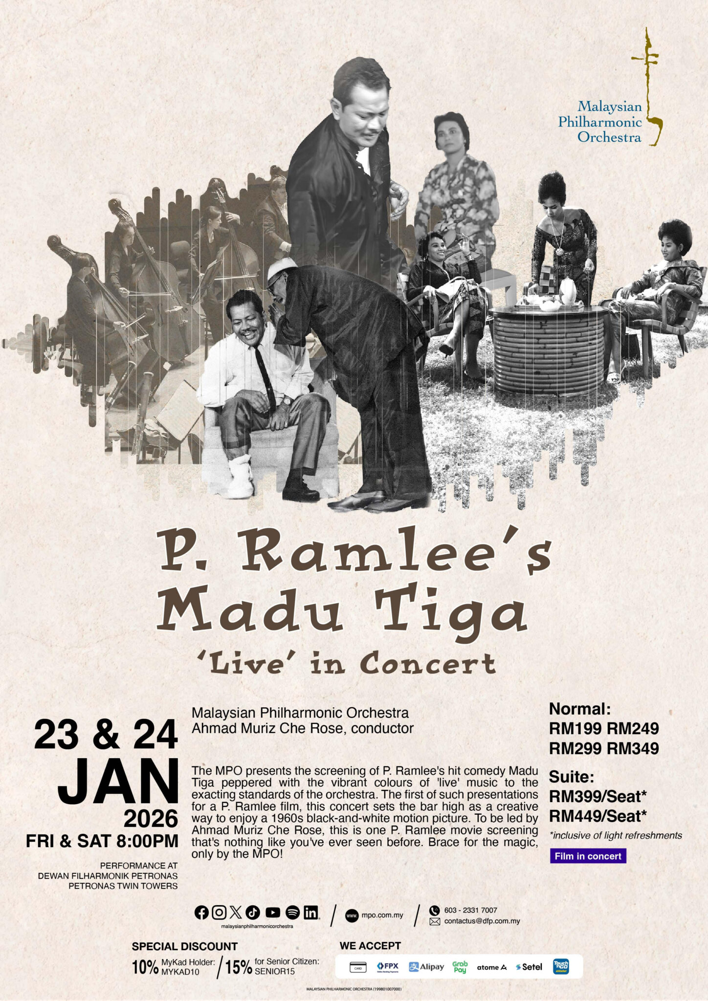 Malam Ini Jamil Mula Langkah! ‘Madu Tiga: Live In Concert’ Di Pentas ...